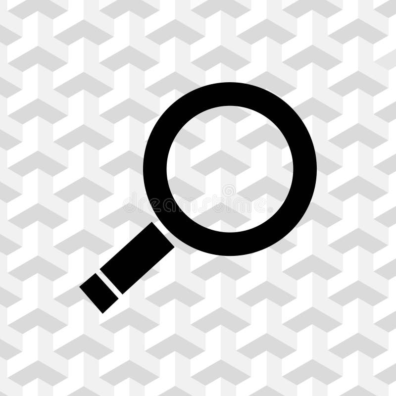 Search Icon Stock Vector Illustration Flat Design Stock Vector ...