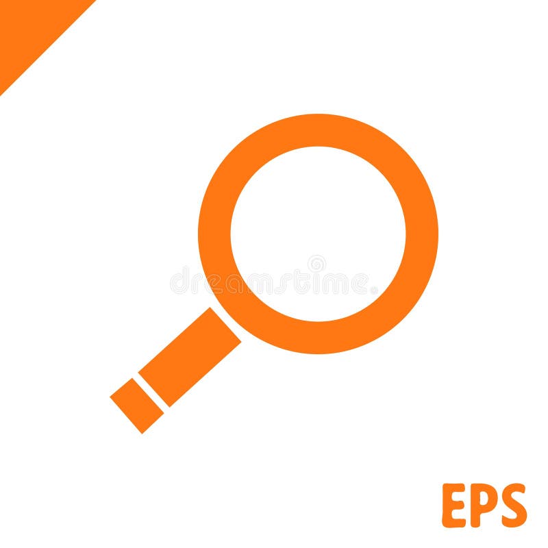 Search Icon Stock Vector Illustration Flat Design Stock Vector ...