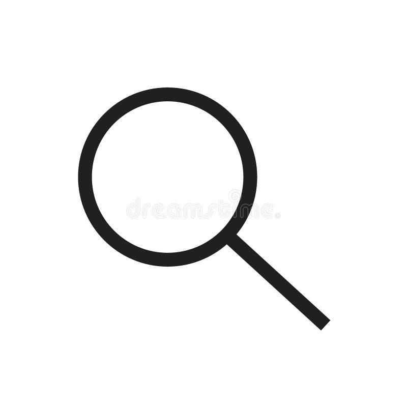 Search Icon, Suitable for Navigation and Web Themes Stock Vector ...