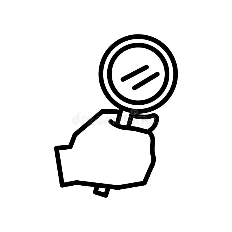 Search Icon Vector Isolated on White Background, Search Sign , Office ...