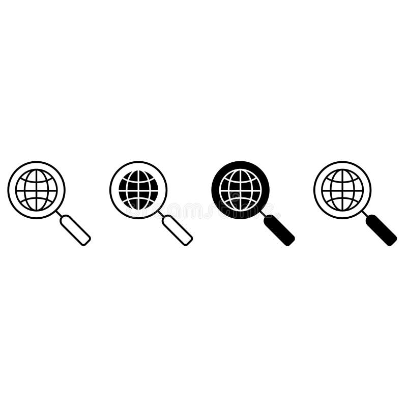 Search Icon Vector Set. Increase Illustration Sign Collection ... Search Icon Vector Set. Increase Illustration Sign Collection ...