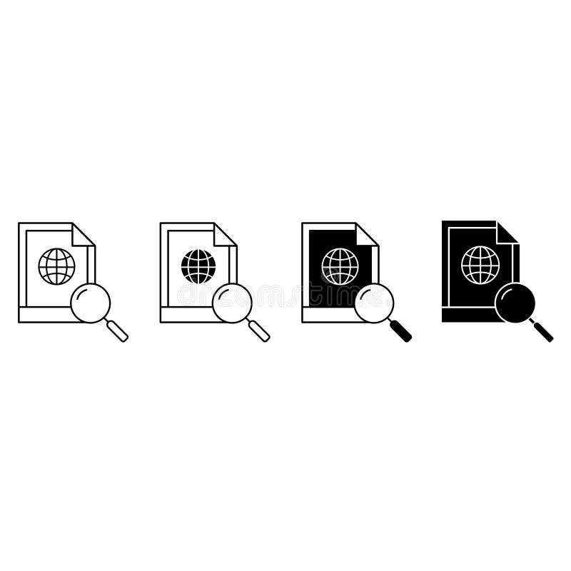 Search Icon Vector Set. Increase Illustration Sign Collection ... Search Icon Vector Set. Increase Illustration Sign Collection ...