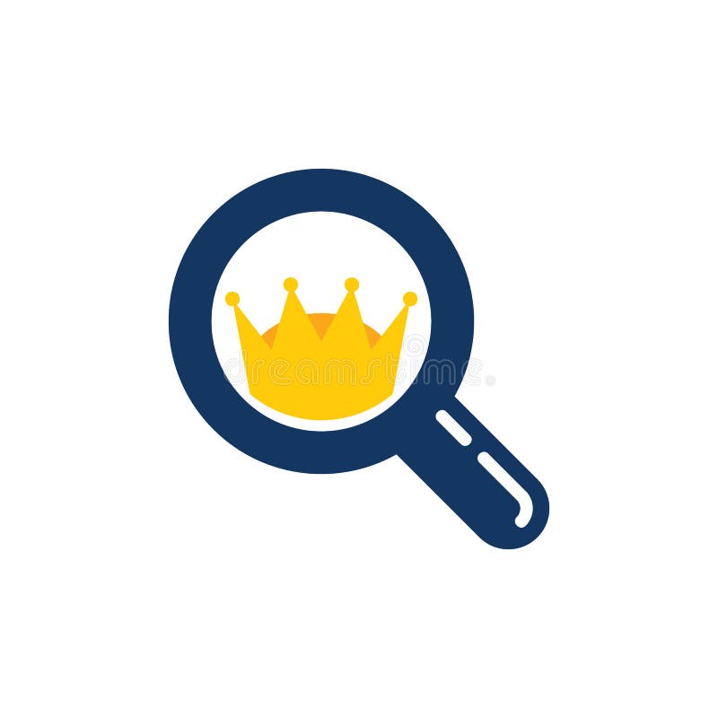 Search King Logo Icon Design Stock Vector - Illustration of branding ...