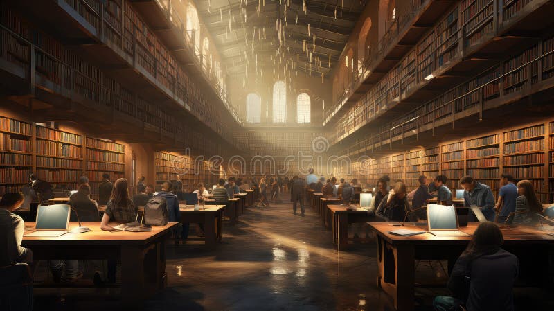 Search library database stock illustration. Illustration of literature ...