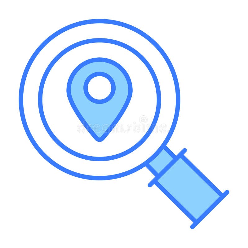 Search Location Icon Related Map Location and Navigation Black Icon ...