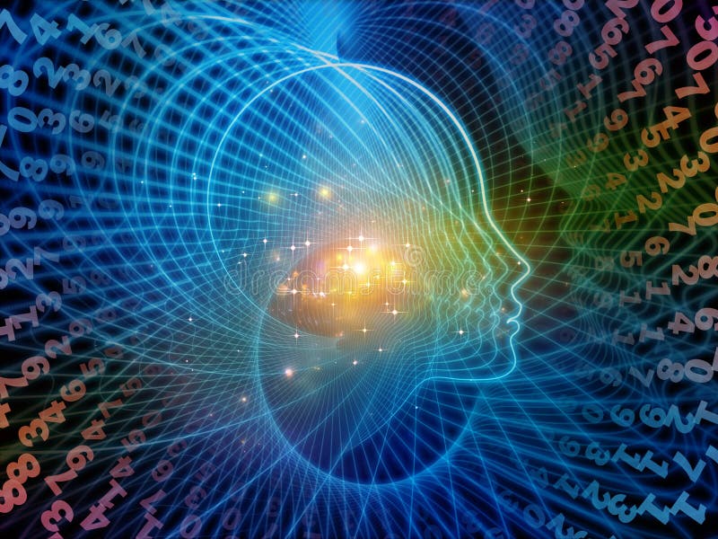 In Search of Machine Consciousness Stock Illustration - Illustration of ...