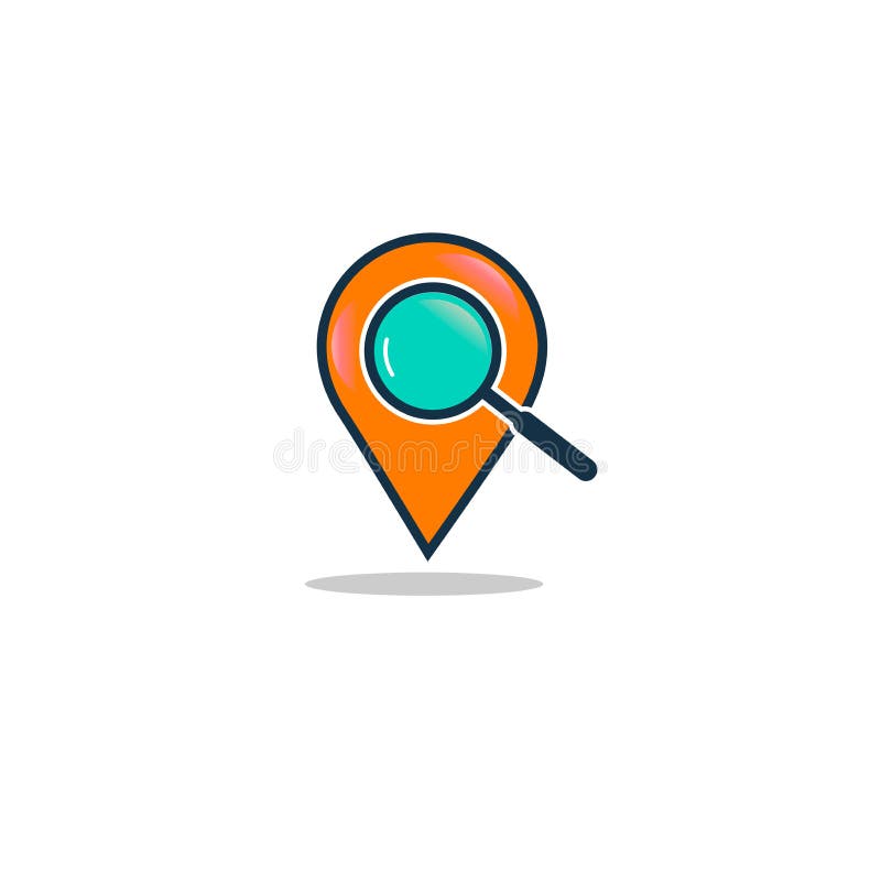 Search Magnifying Glass Icon Logo Design Element Simple Concept. Vector ...