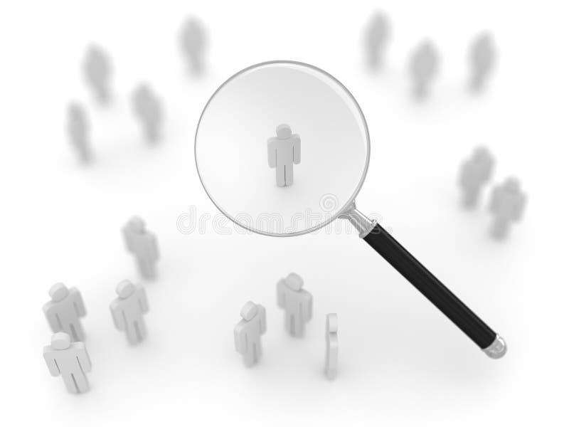 Search man stock illustration. Illustration of people - 57192966