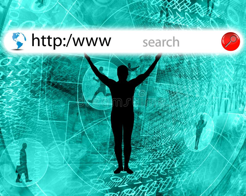 Search stock illustration. Illustration of connection - 50466824