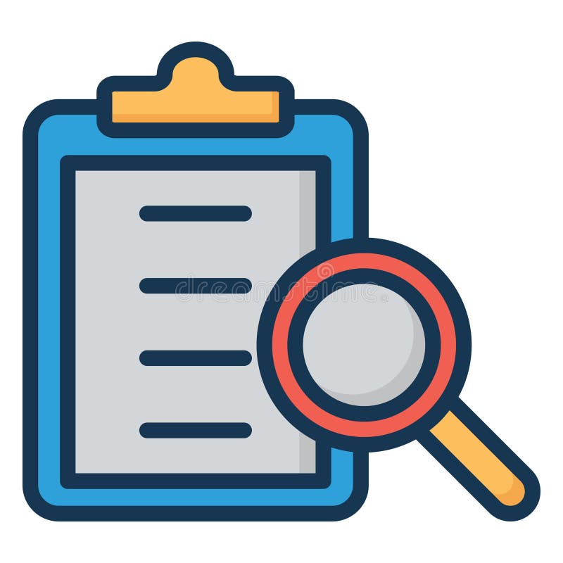 Search Memo Isolated Vector Icon Easily Editable Stock Vector ...
