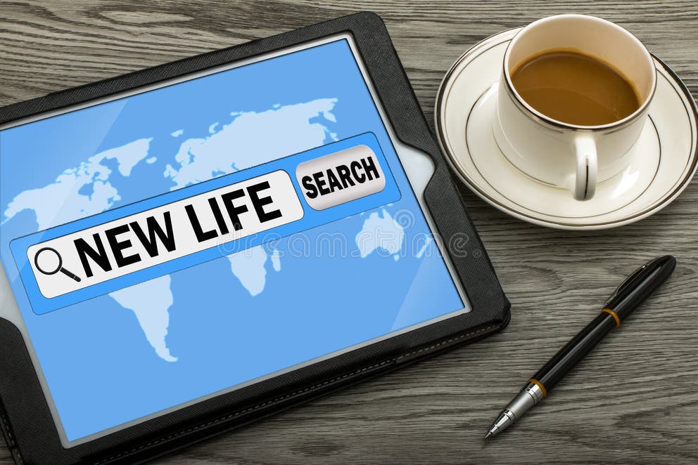 Search for new life stock image. Image of change, success - 52295651