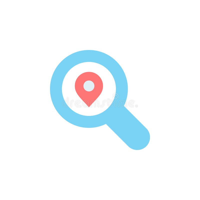 Search, Placeholder Icon. Simple Color Vector Elements of Navigation ...