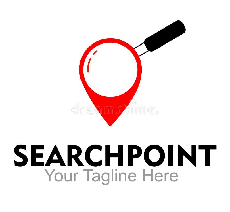 Search Point Logo Icon Design Stock Vector - Illustration of locate ...
