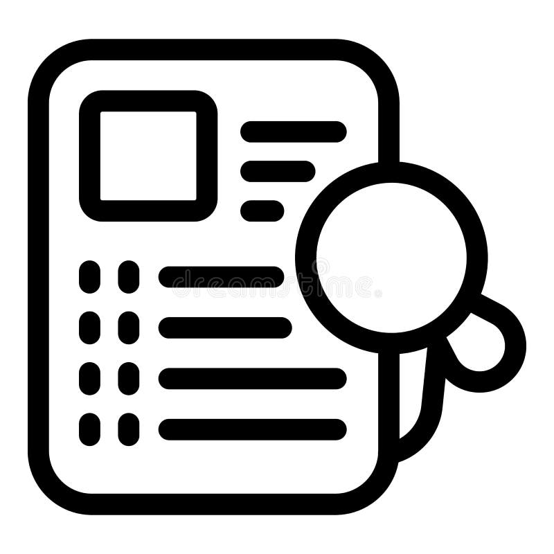 Man Cv Icon Outline Stock Illustrations – 1,233 Man Cv Icon Outline ...