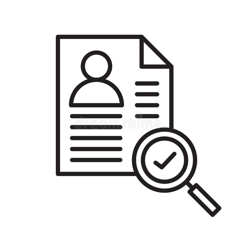 Resume Symbol Stock Illustrations – 19,220 Resume Symbol Stock ...