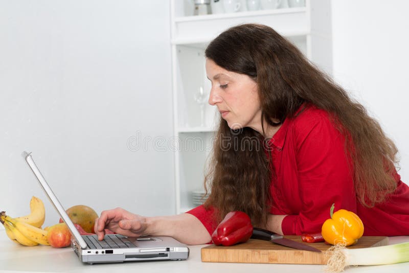 In search of recipe stock image. Image of lifestyle, food - 40141907