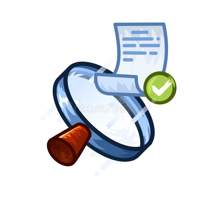 The Search for the Required Document Was Successfully Completed. Stock ...