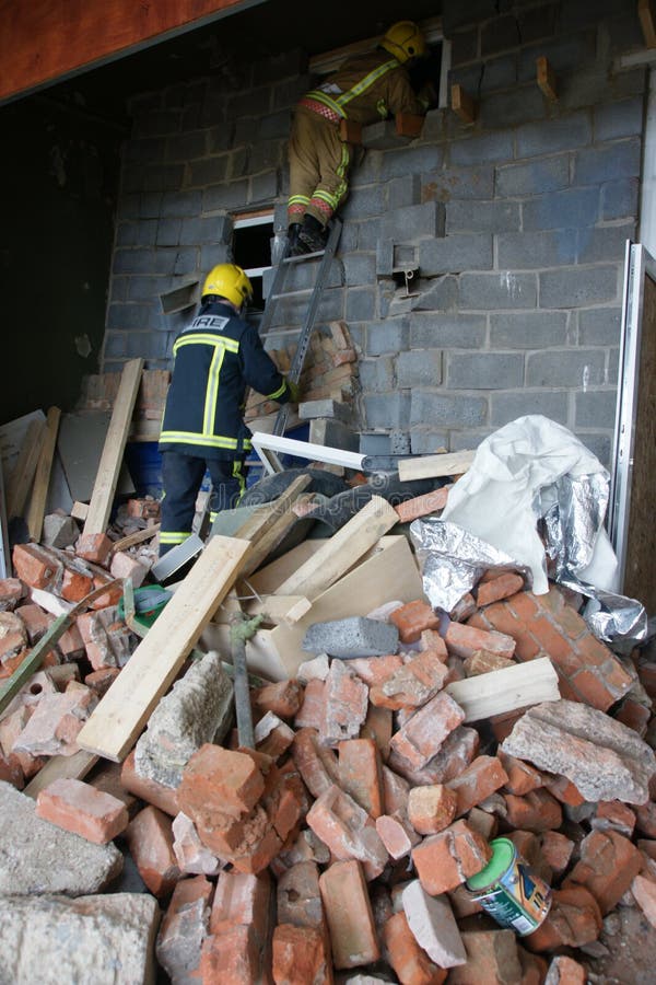 Search & Rescue Disaster Zone Editorial Stock Photo - Image of ...