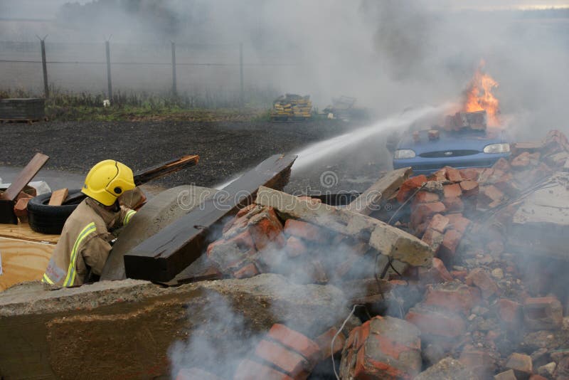 Building Collapse, Disaster Zone Editorial Image - Image of explosion ...