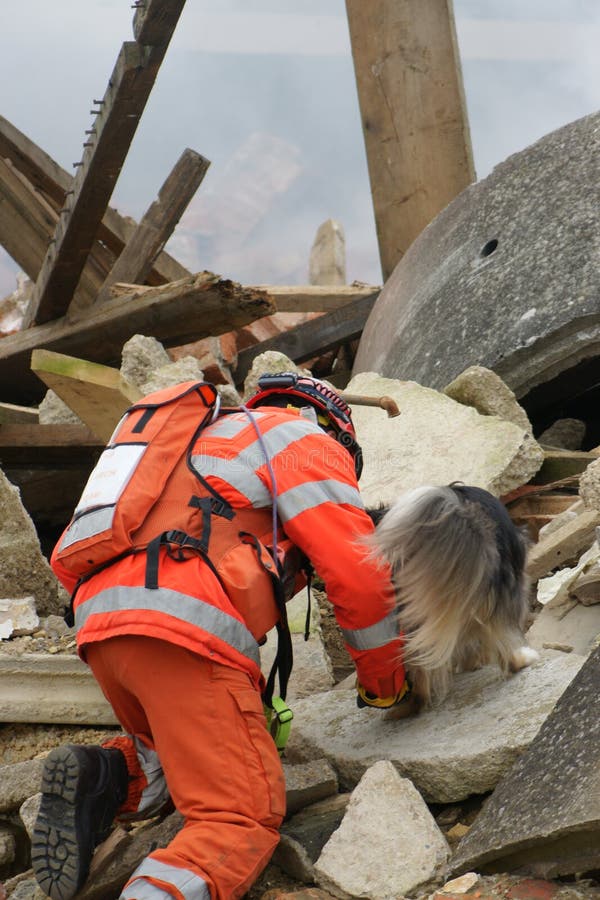 Search & Rescue Disaster Zone Editorial Stock Photo - Image of ...