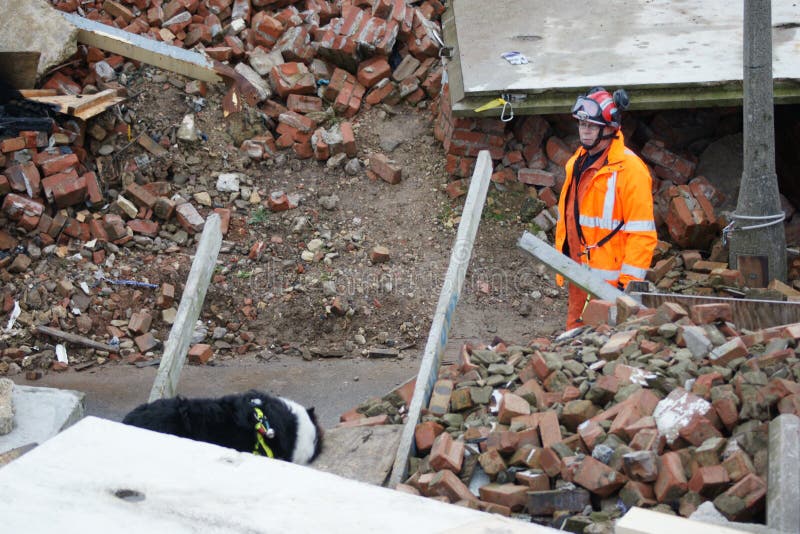 Building Collapse, Disaster Zone Editorial Image - Image of block ...