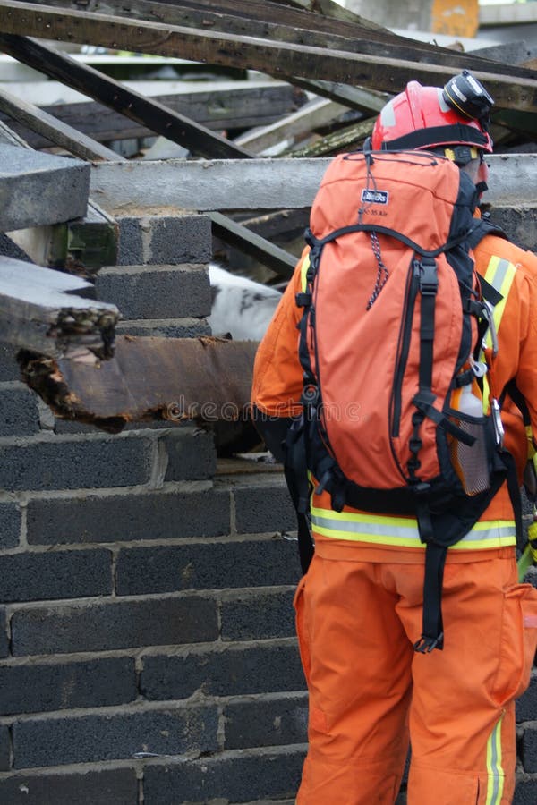 Building Collapse, Disaster Zone Editorial Stock Image - Image of ...