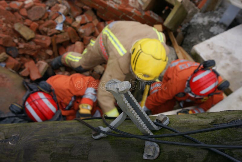 Building Collapse, Disaster Zone Stock Photo - Image of explosion ...