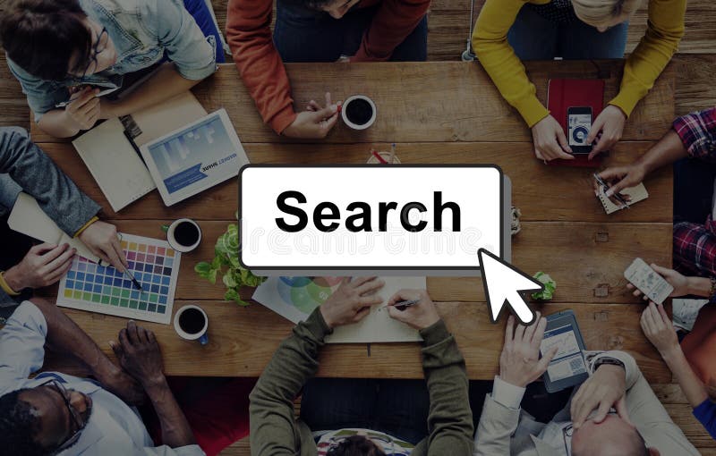 Search Searching Finding Looking Optimisation Concept Stock Photo ...