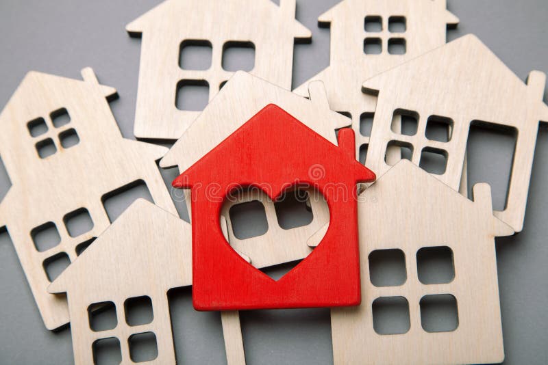 Search and Selection of Homes for Purchase or Rent. Many House Models ...