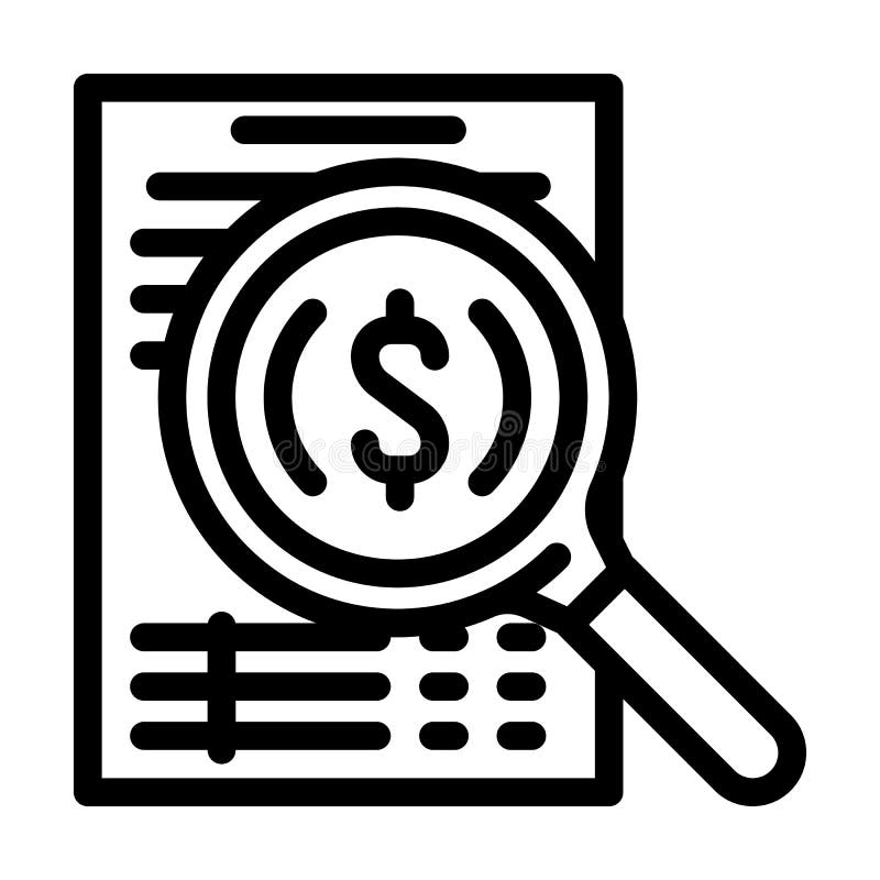 Search Solution Business and Financial Problem Line Icon Vector ...