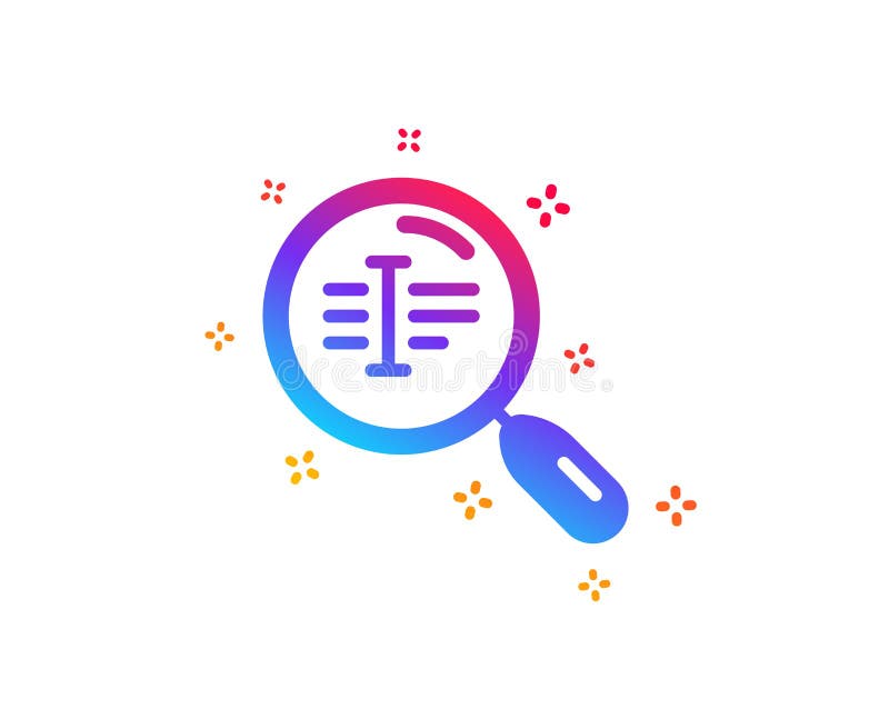 Search Text Icon. Find Word Sign. Vector Stock Vector - Illustration of ...