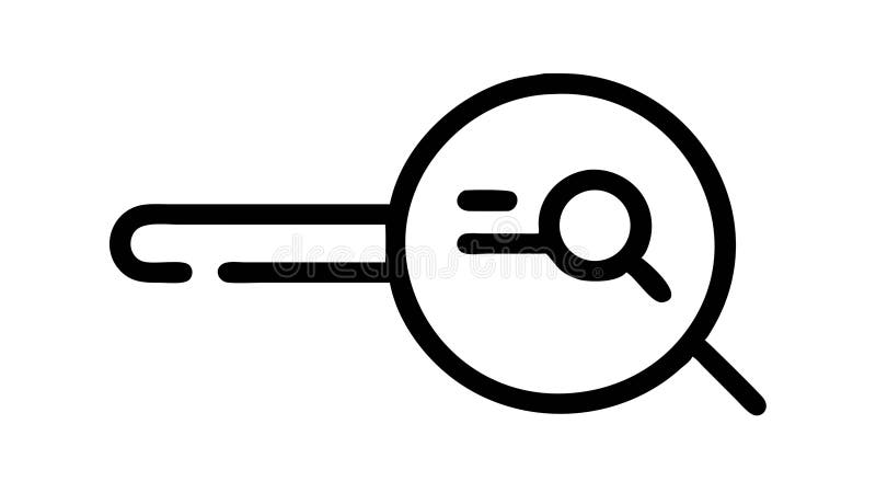 Search Text Icon Vector for Document Content Exploration, Vector Design ...