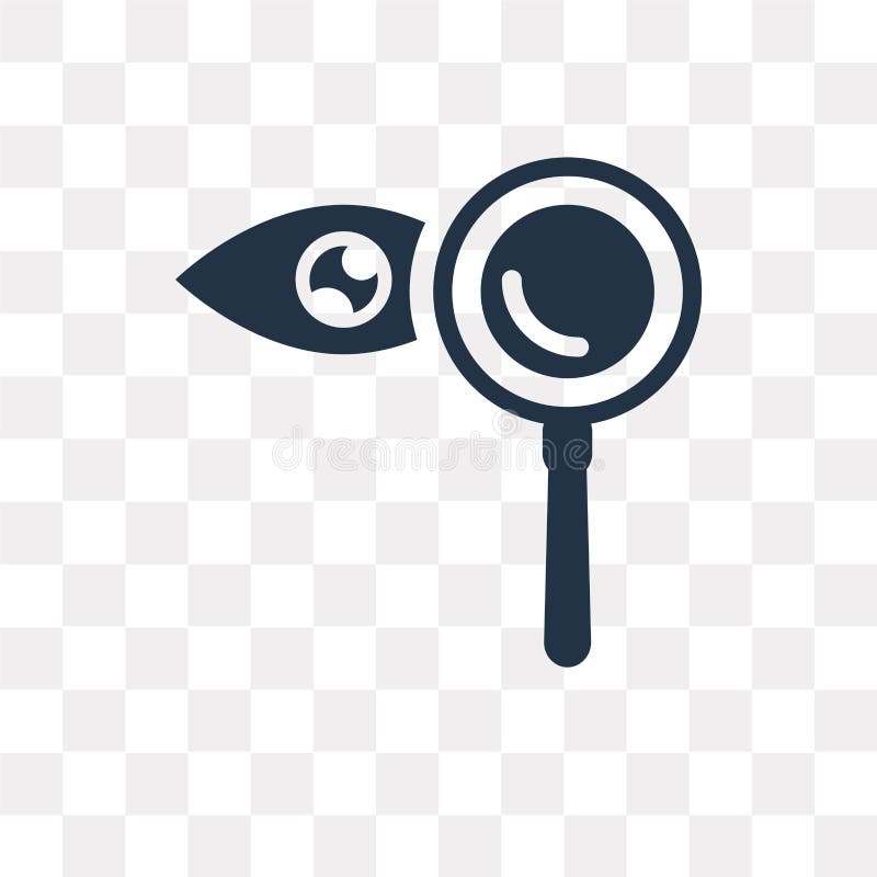 Search Vector Icon Isolated on Transparent Background, Search T Stock ...