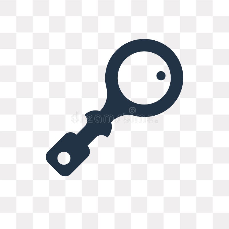 Search Vector Icon Isolated on Transparent Background, Search T Stock ...