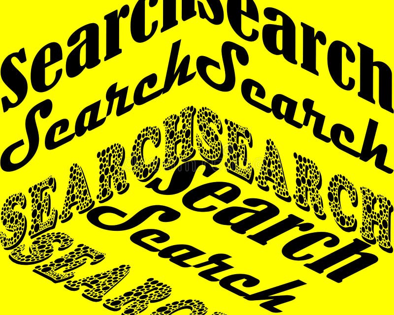 Search Vector Lettering. Handwritten Text Label Stock Vector ...