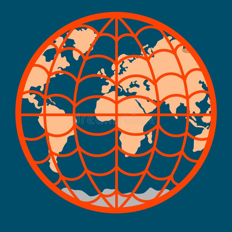 Search in World Wide Web. Colourful Vector Stock Vector - Illustration ...