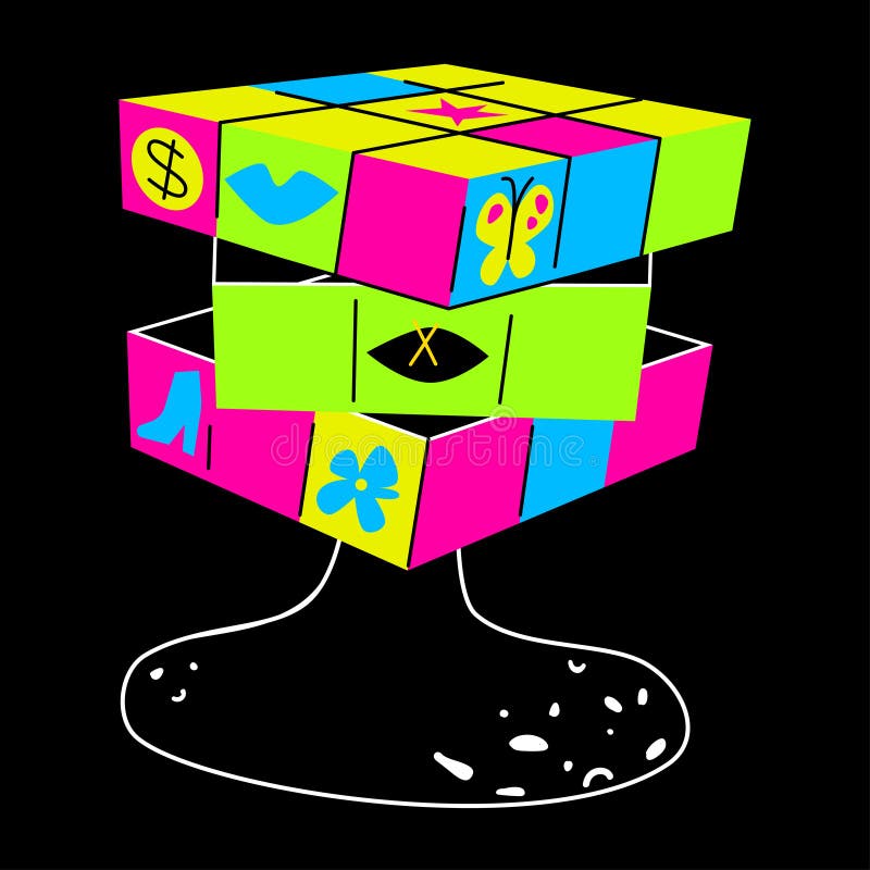 Person Rubiks Cube Stock Illustrations – 26 Person Rubiks Cube Stock ...
