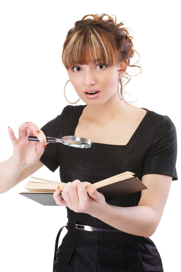 Searcher stock photo. Image of caucasian, background - 16002344