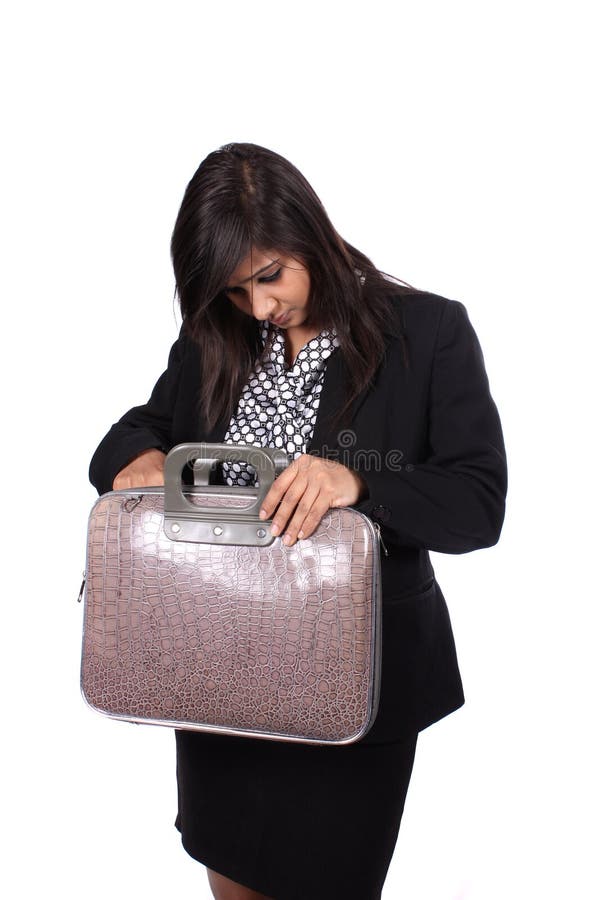 Searching the Bag stock photo. Image of beautiful, asians - 22699480