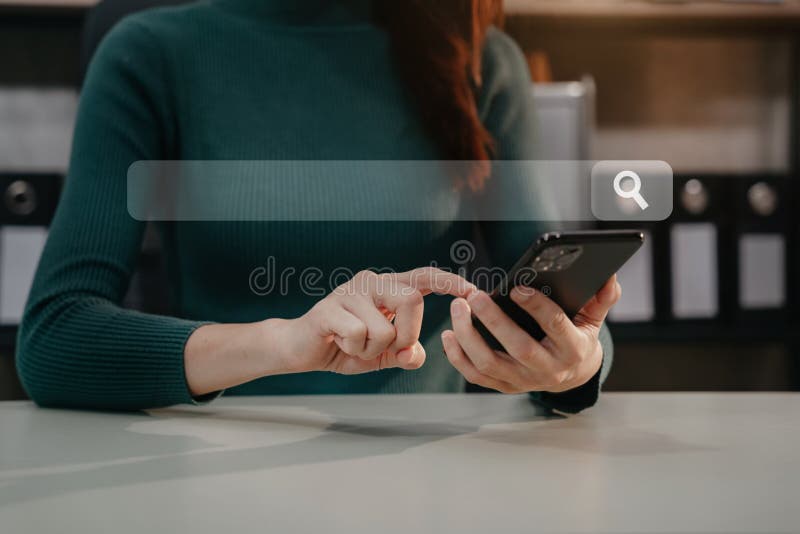 Searching Browsing Internet Data Information Networking Concept. Stock ...