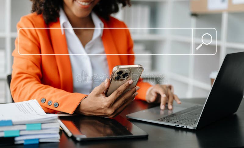 Searching Browsing Internet Data Information Networking Concept with ...