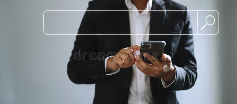 Searching Browsing Internet Data Information Networking Concept with ...