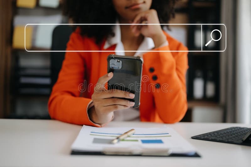 Searching Browsing Internet Data Information Networking Concept with ...