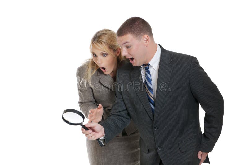 Searching for Business Clues Stock Photo - Image of searching, male ...