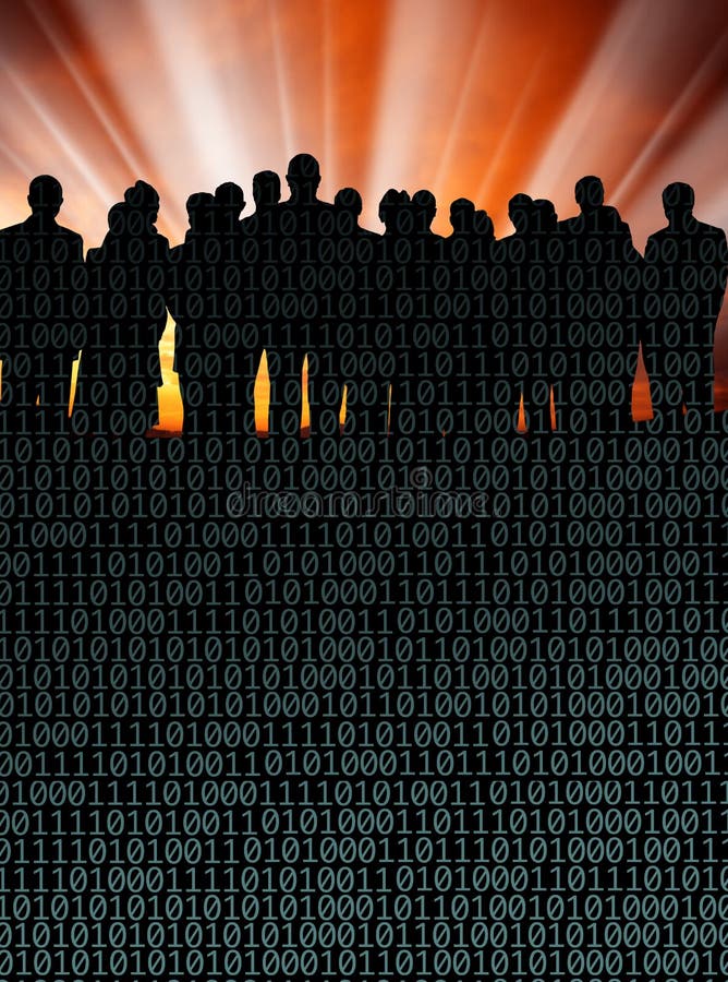 Searching for Business Opportunity Stock Illustration - Illustration of ...