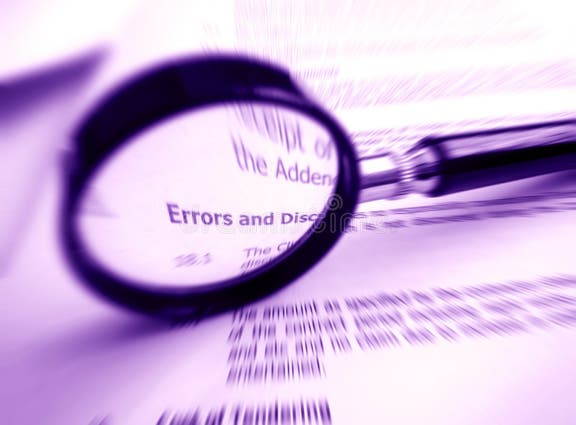 Searching for error stock photo. Image of concept, checked - 23798654