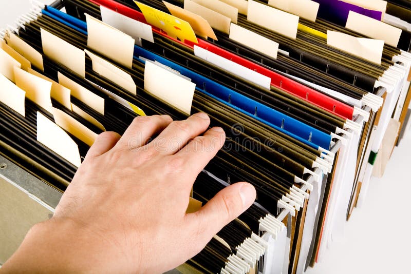 File folders stock photo. Image of filing, file, organization - 2531046