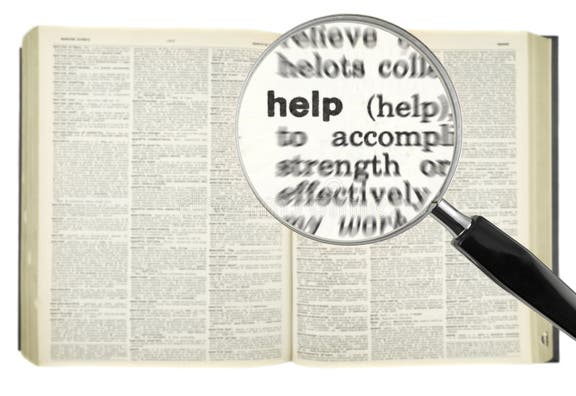 Searching for HELP stock photo. Image of macro, increase - 9013846