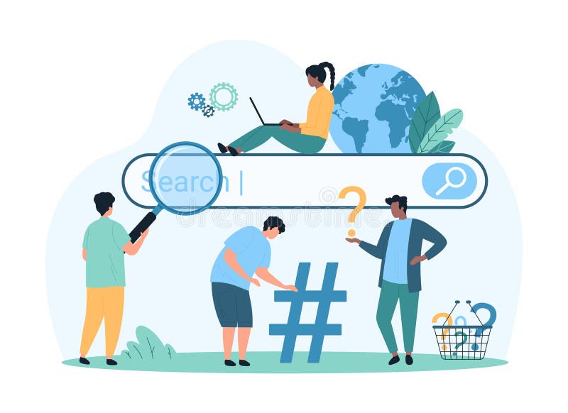 Searching Internet Cartoon Stock Illustrations – 3,557 Searching ...