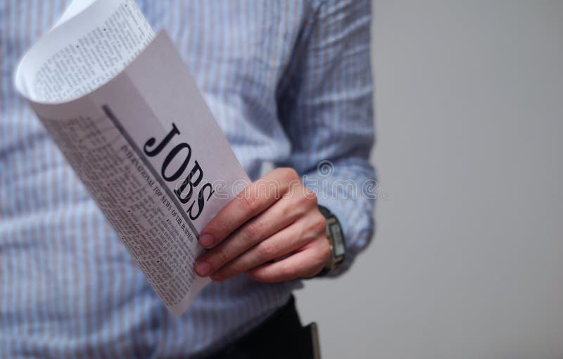 Find a job stock photo. Image of work, employed, news - 6572274